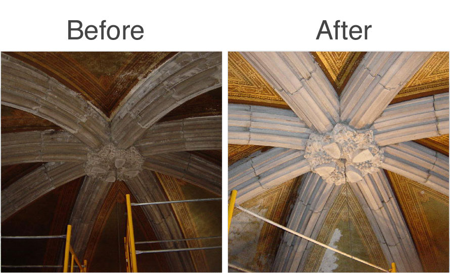 Stone Ceiling – MetalStone Technologies